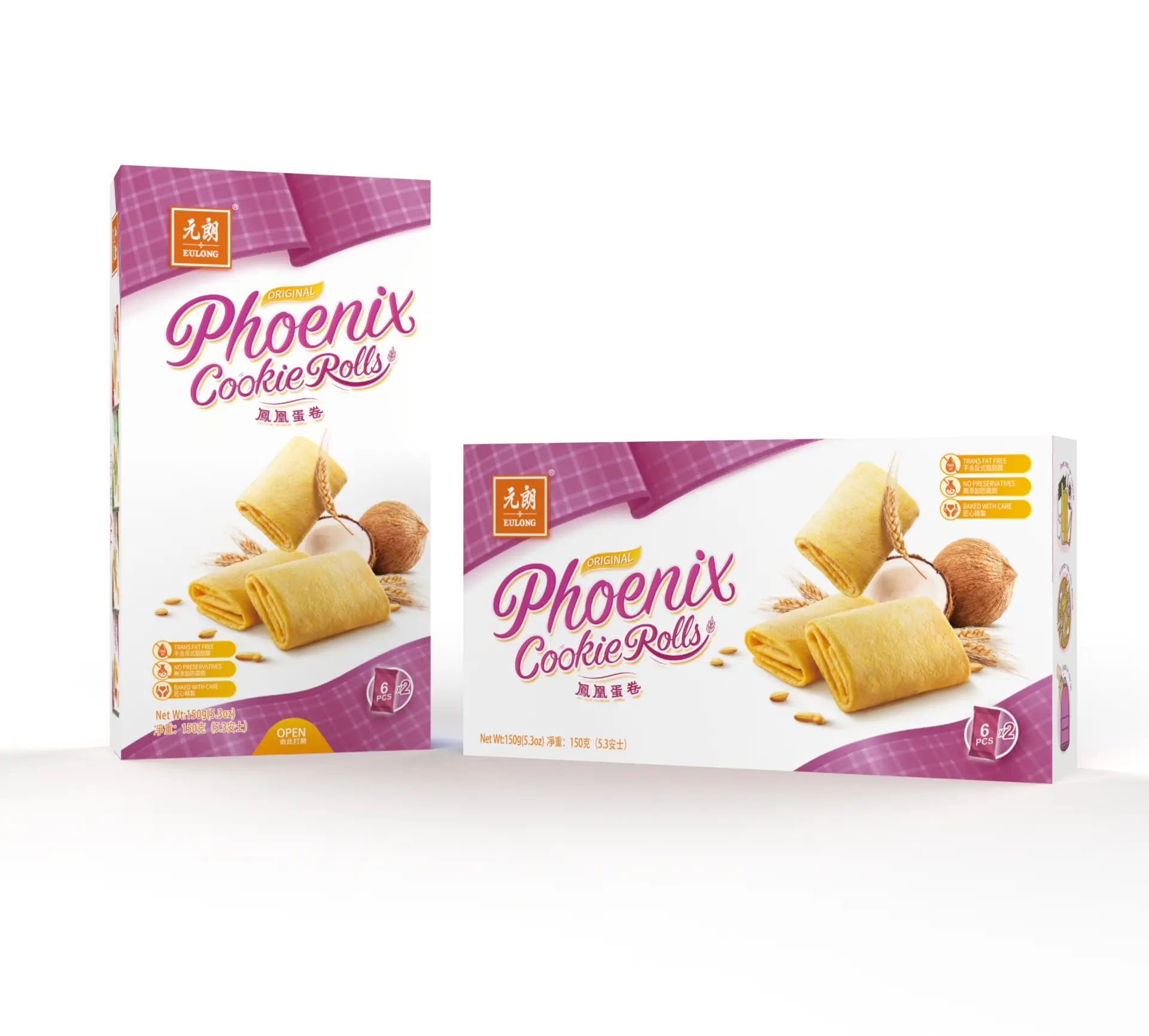 Phoenix Cookie Rolls 150g