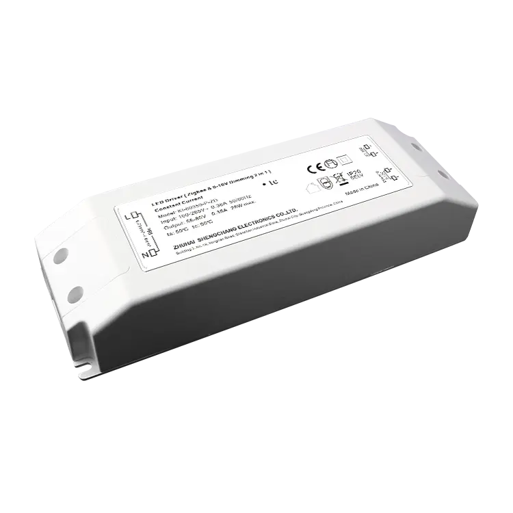 30W ZigBee/0-10V C.C. dimmable driver